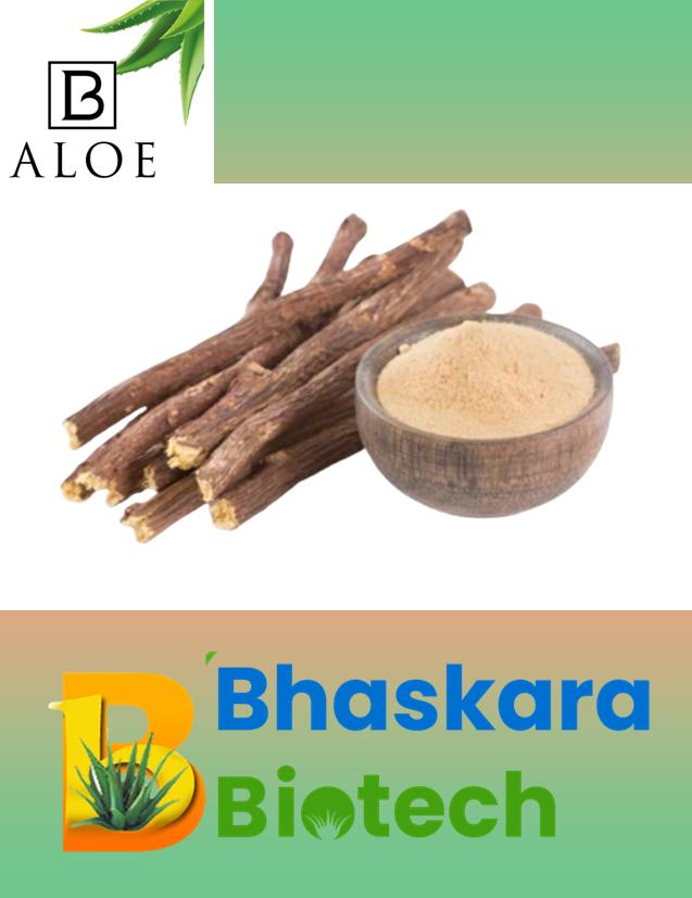 Yashtimadhu / Liquorice / Glycyrrhiza glabra powder - Bhaskara Biotech